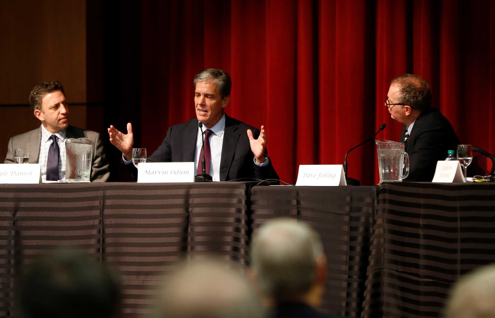 Shell executive touts carbon tax or cap-and-trade at UH forum