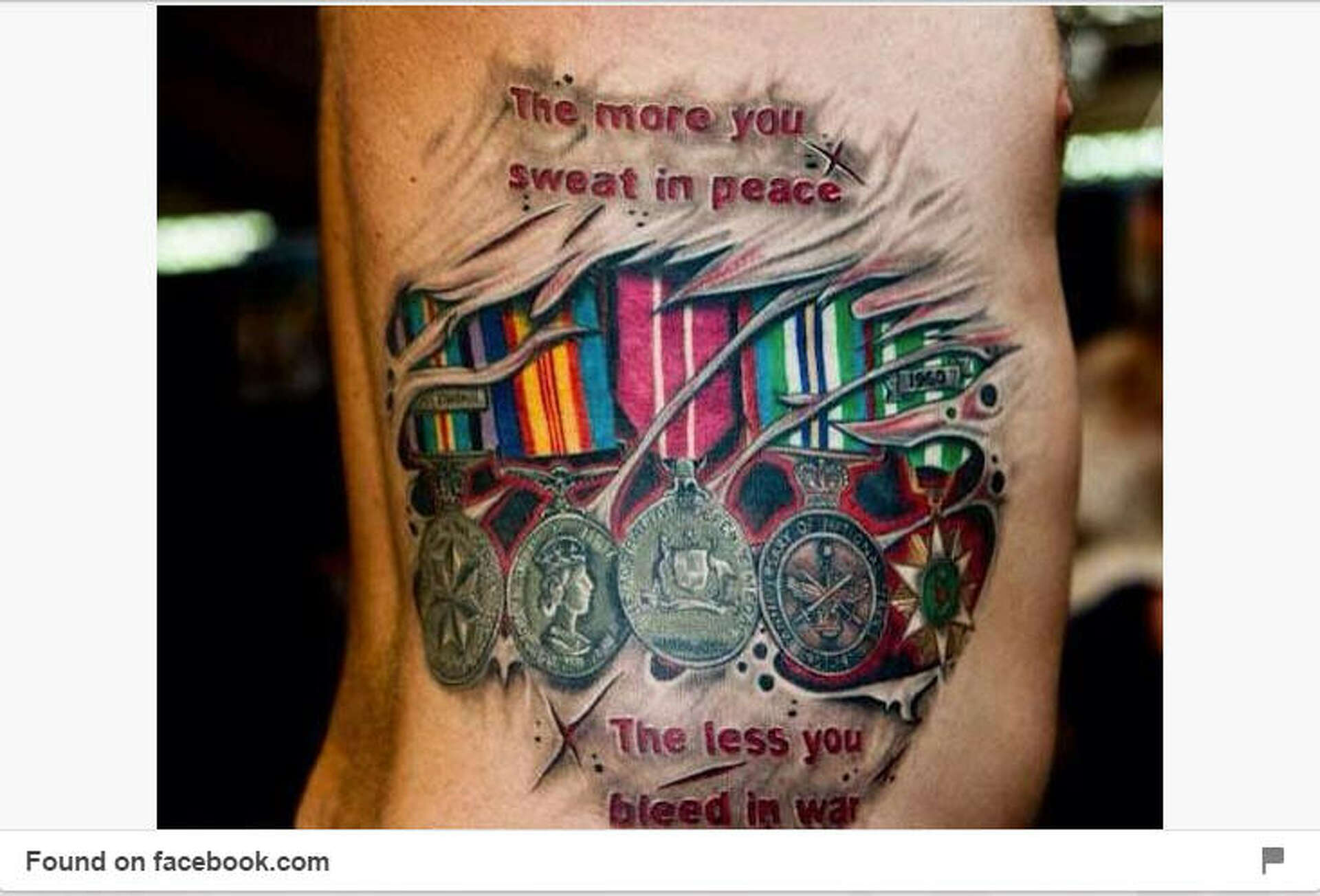 Gulf War Tattoos Survivors Ink: Tattoos Of Freedom – In Pictures