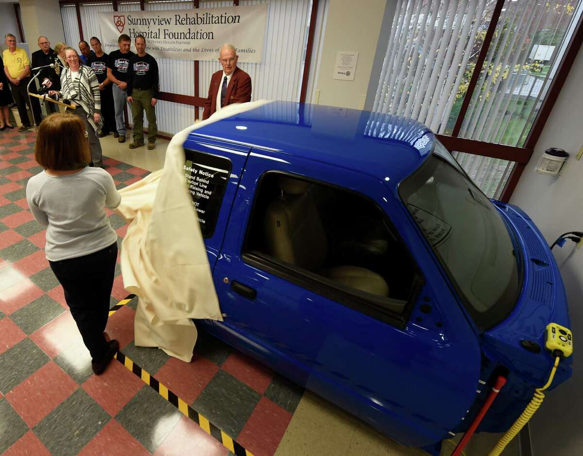 Sunnyview Hospital debuts rehab car designed by former patient