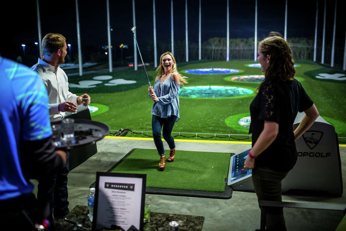 Get a peek inside the new Topgolf at Webster