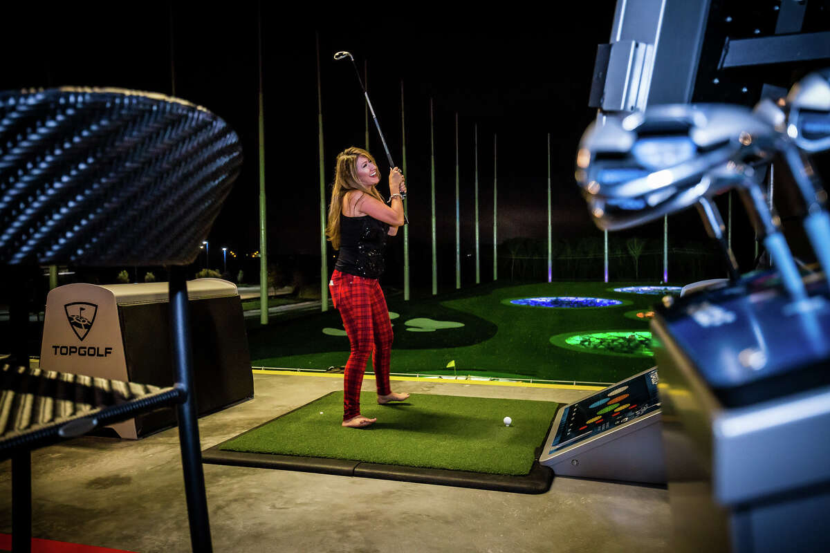 Get a peek inside the new Topgolf at Webster