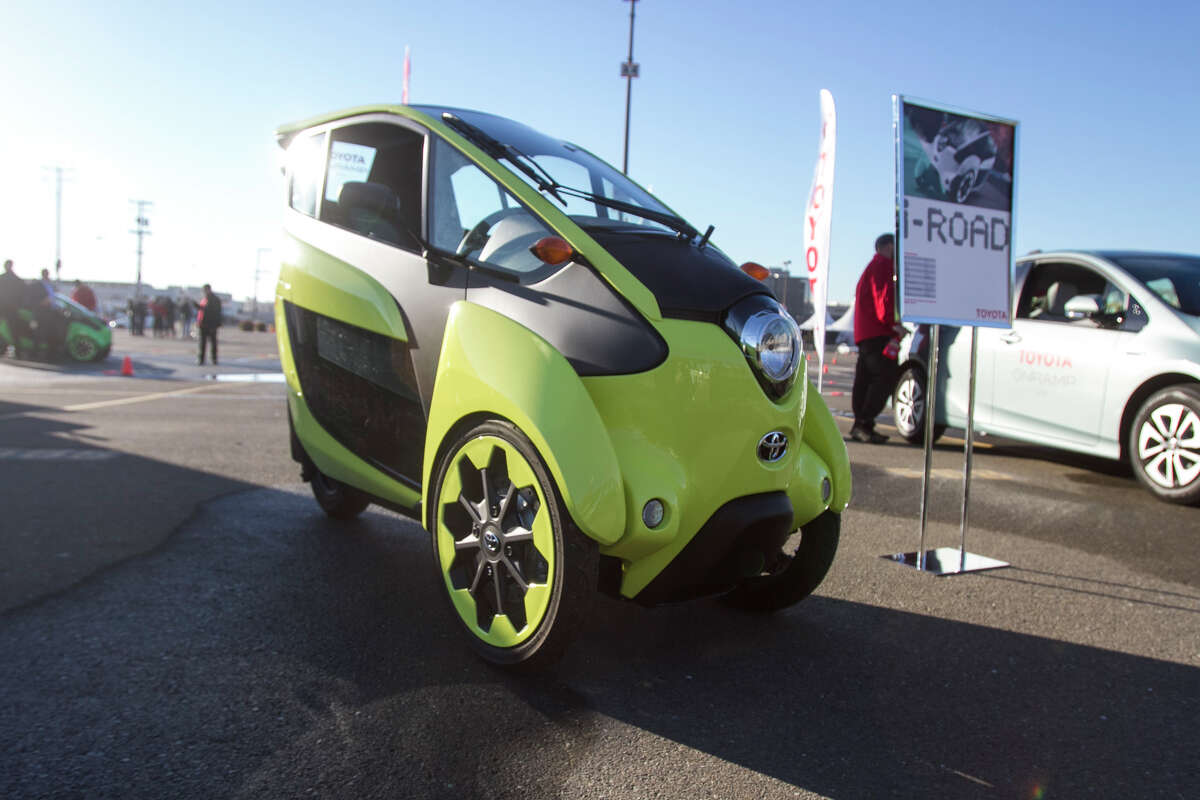 Toyota's incredibly tiny i-Road visits the Bay Area