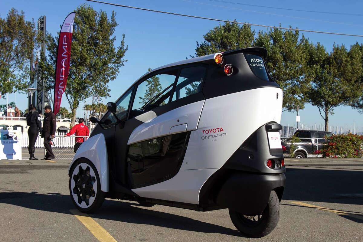 Toyota's incredibly tiny i-Road visits the Bay Area