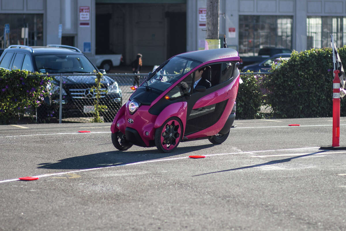 Toyota's incredibly tiny i-Road visits the Bay Area