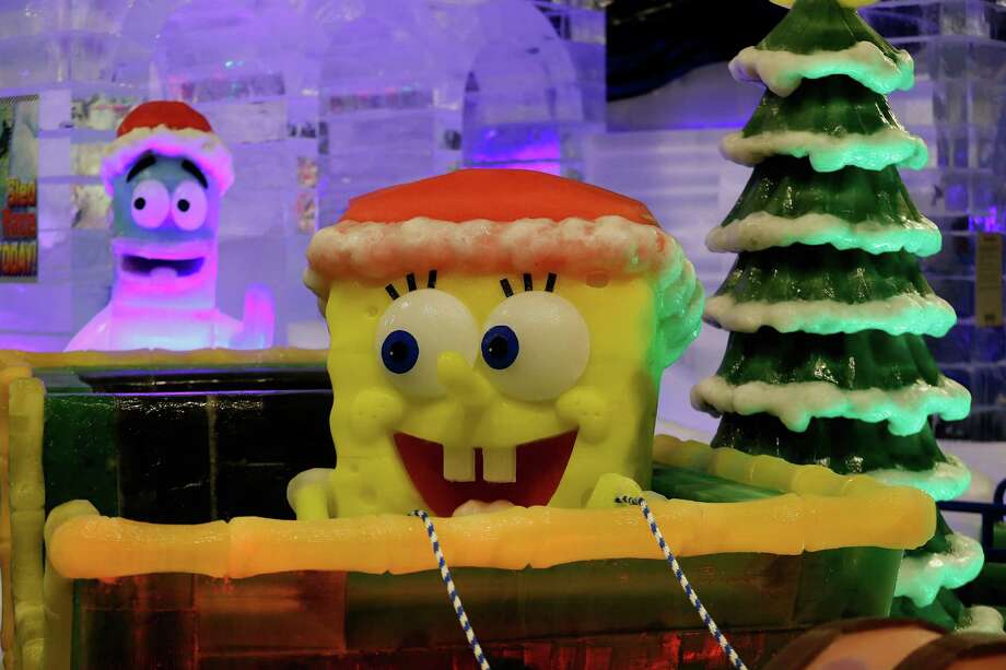 Galveston's Moody Gardens features SpongeBob at Ice Land - Houston ...