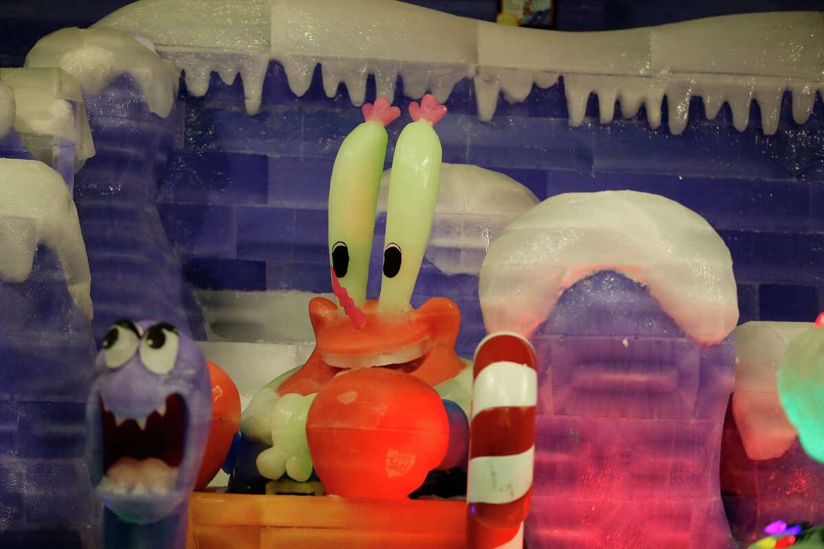 Galveston's Moody Gardens features SpongeBob at Ice Land