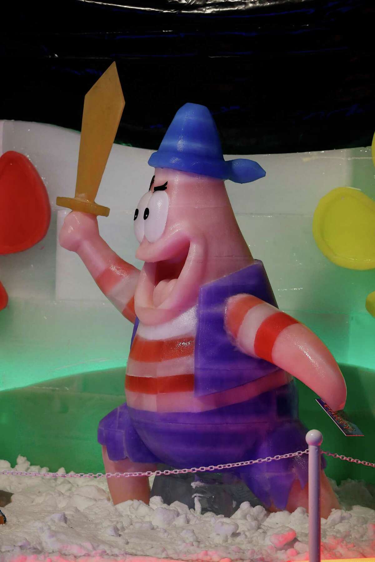 Galveston's Moody Gardens features SpongeBob at Ice Land