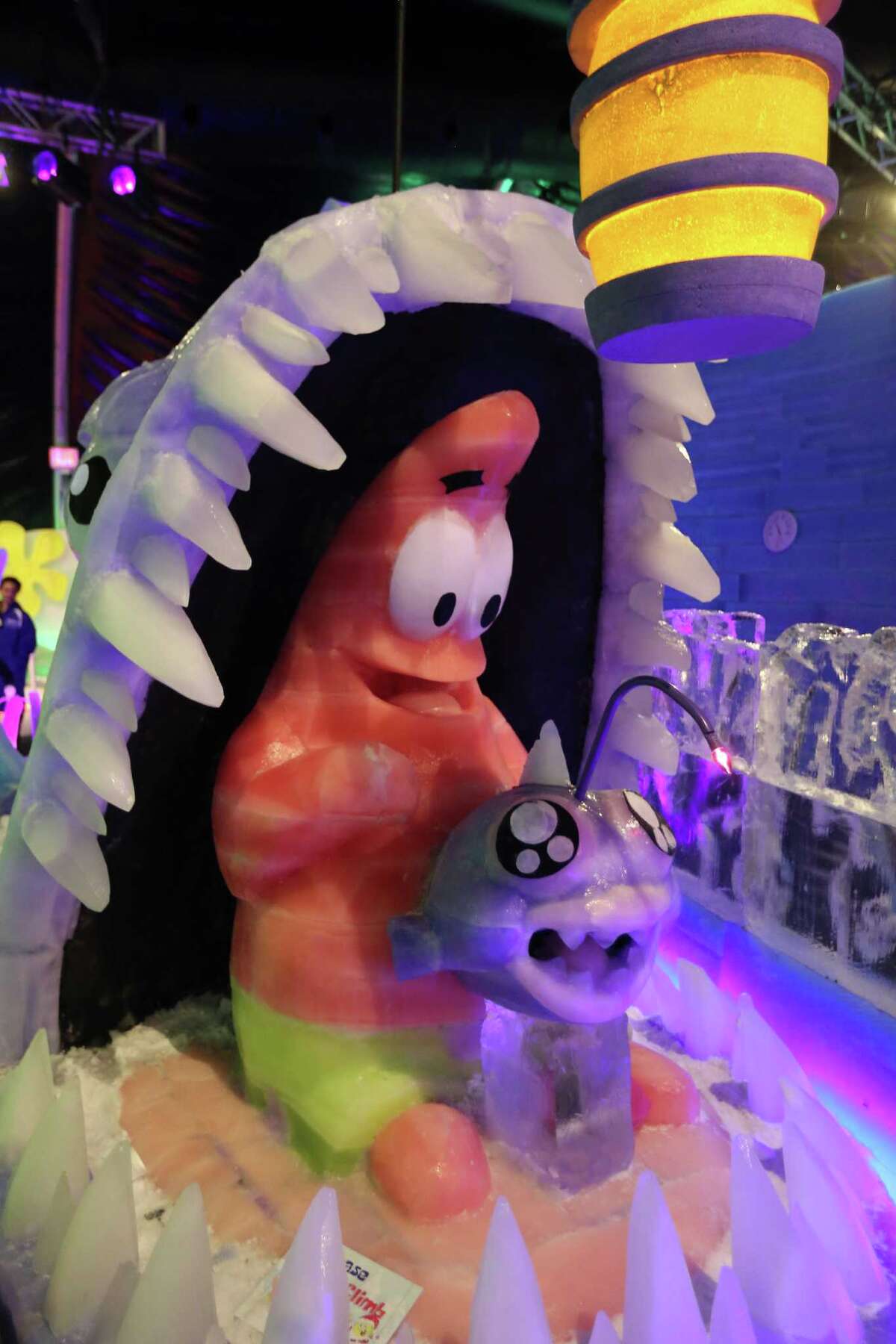 Galveston's Moody Gardens features SpongeBob at Ice Land