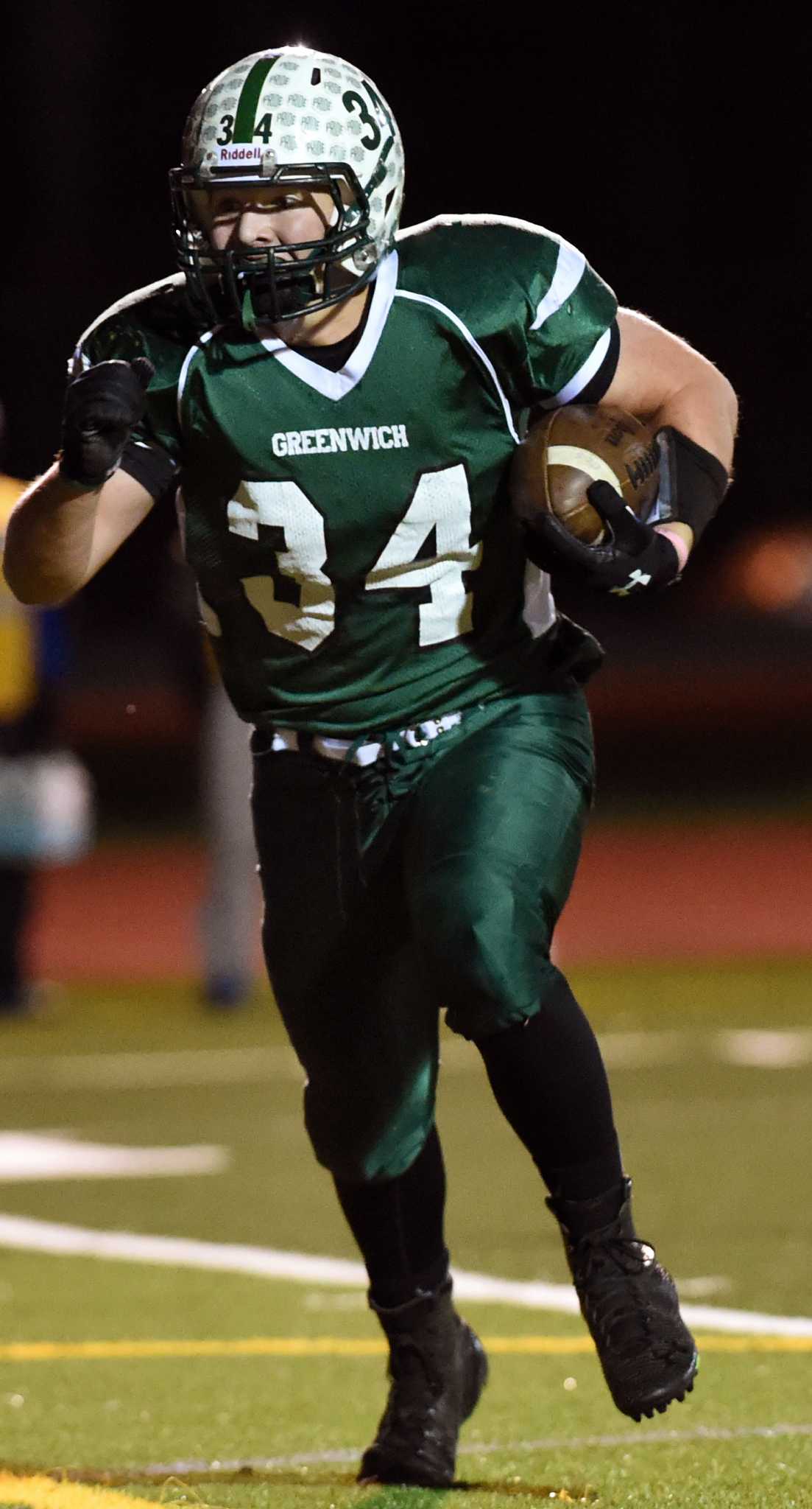 Brandow running hard