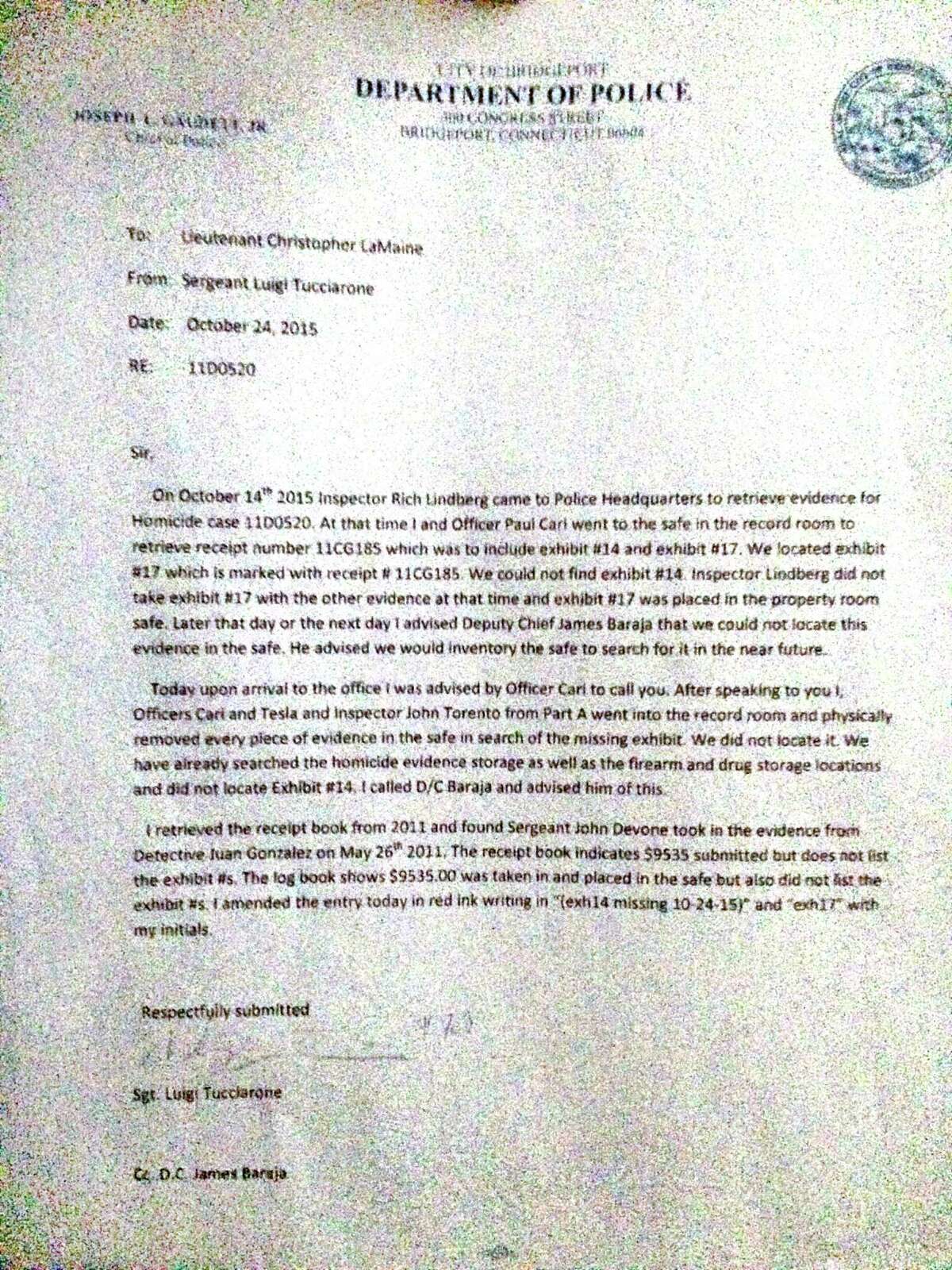 Thousands in cash missing from Bridgeport police evidence safe