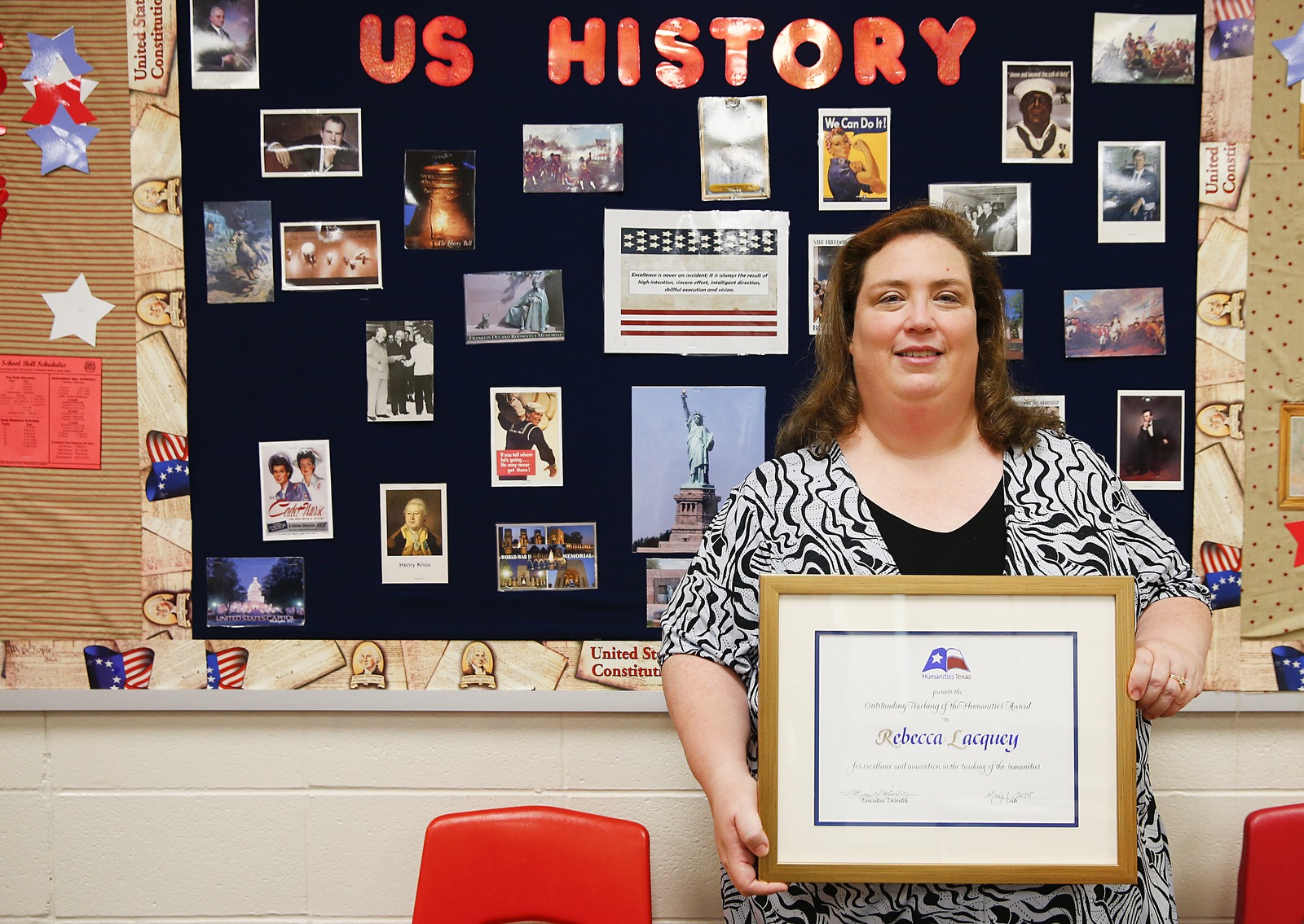 History 'everywhere around,' award-winning teacher tells youths