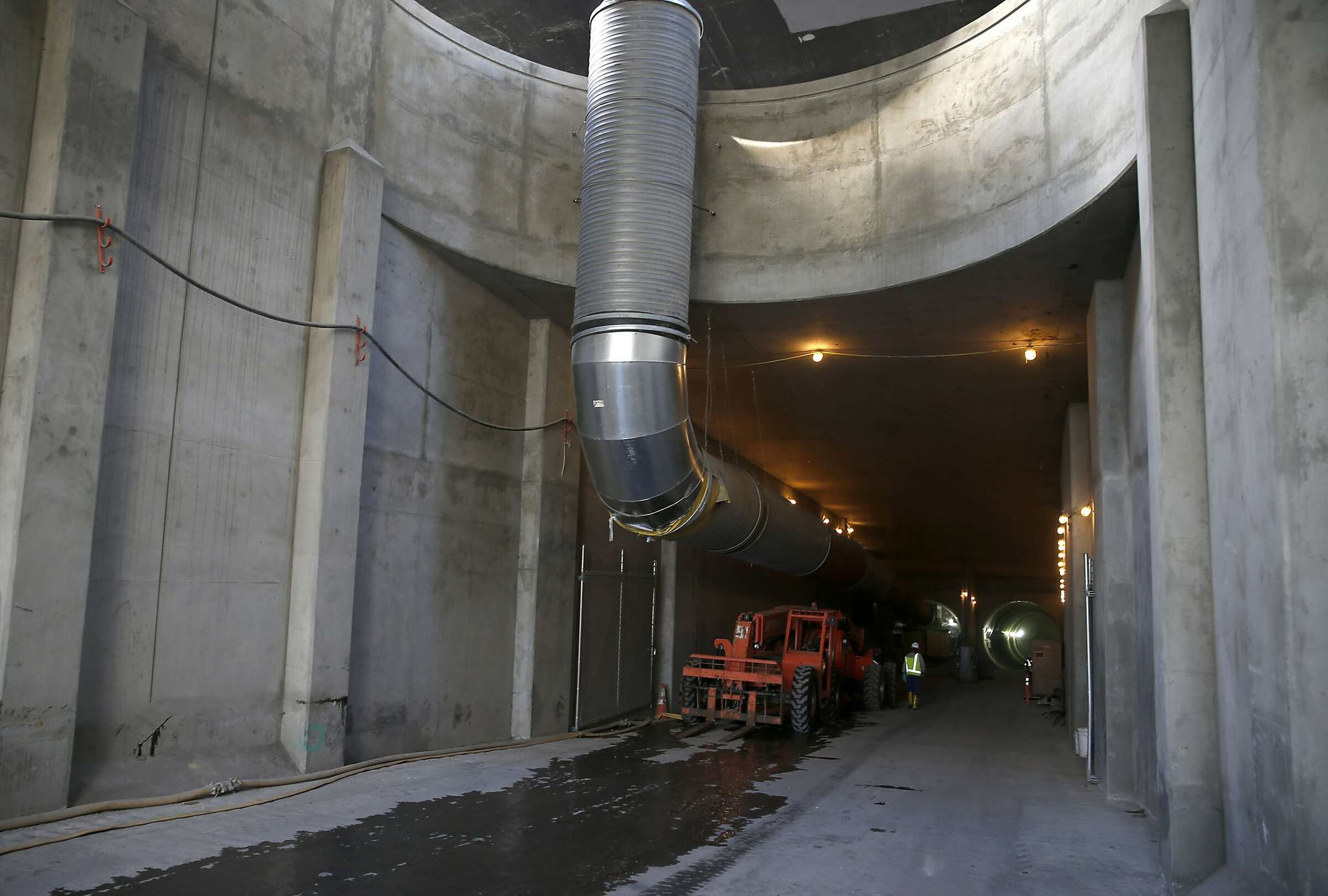 Central Subway project walking tour shows light at end of tunnel