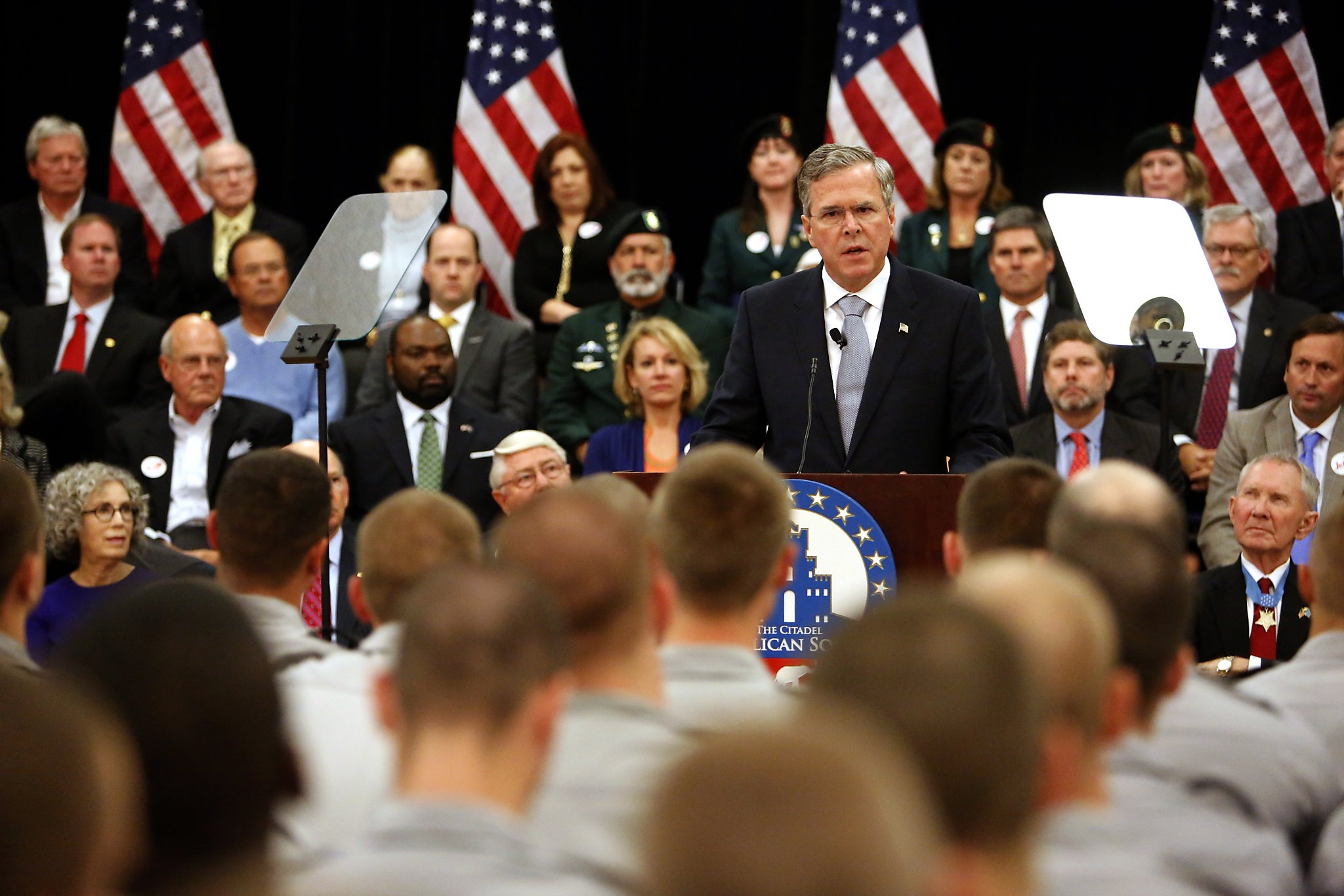 Jeb Bush calls for U.S. troops to fight Islamic State
