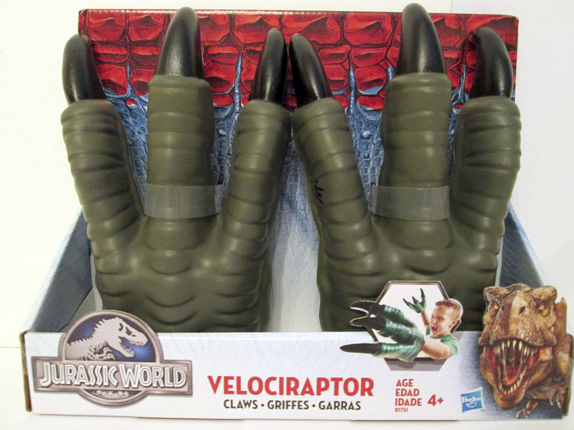 Dinosaur claws among items on annual list of dangerous toys
