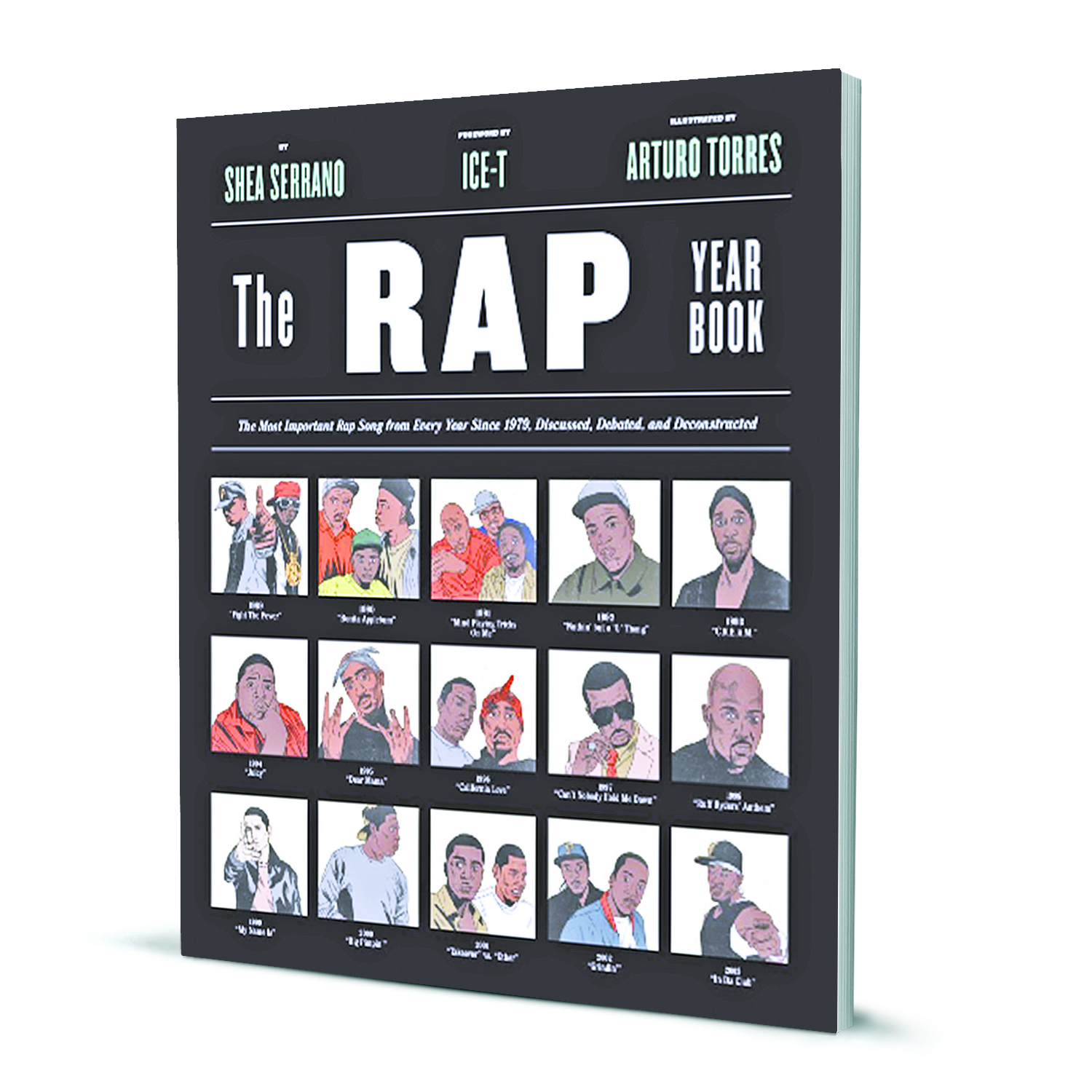 'A lot of cool back story going on' in 'The Rap Year Book'