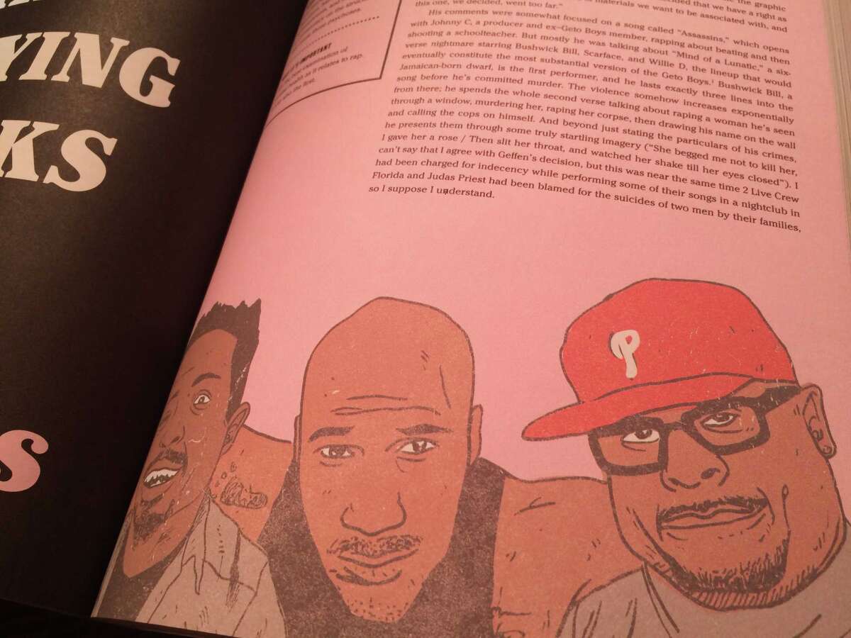'A lot of cool back story going on' in 'The Rap Year Book'