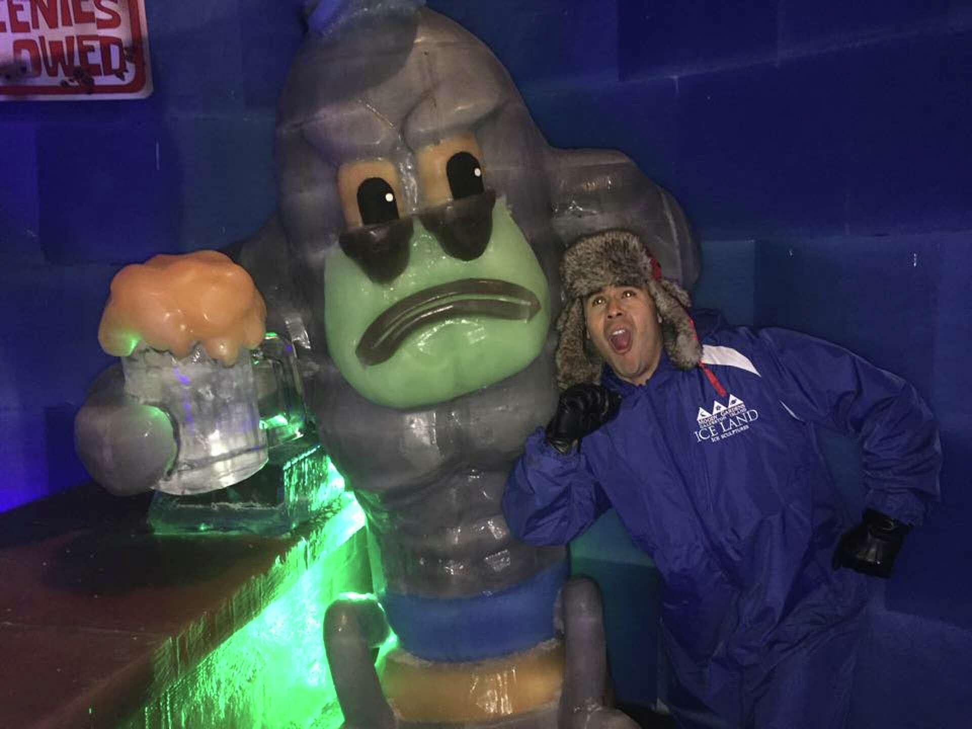 Galveston's Moody Gardens features SpongeBob at Ice Land