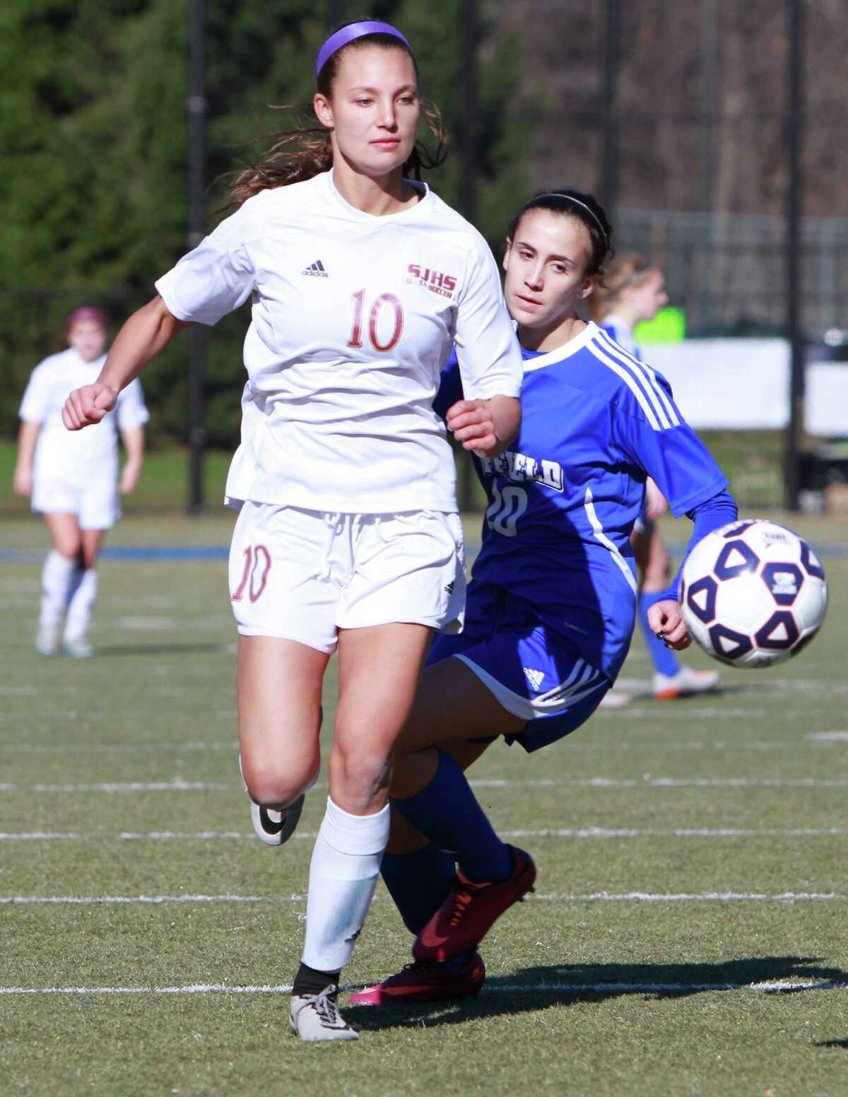 St. Joseph defeats Suffield in Class L girls soccer final