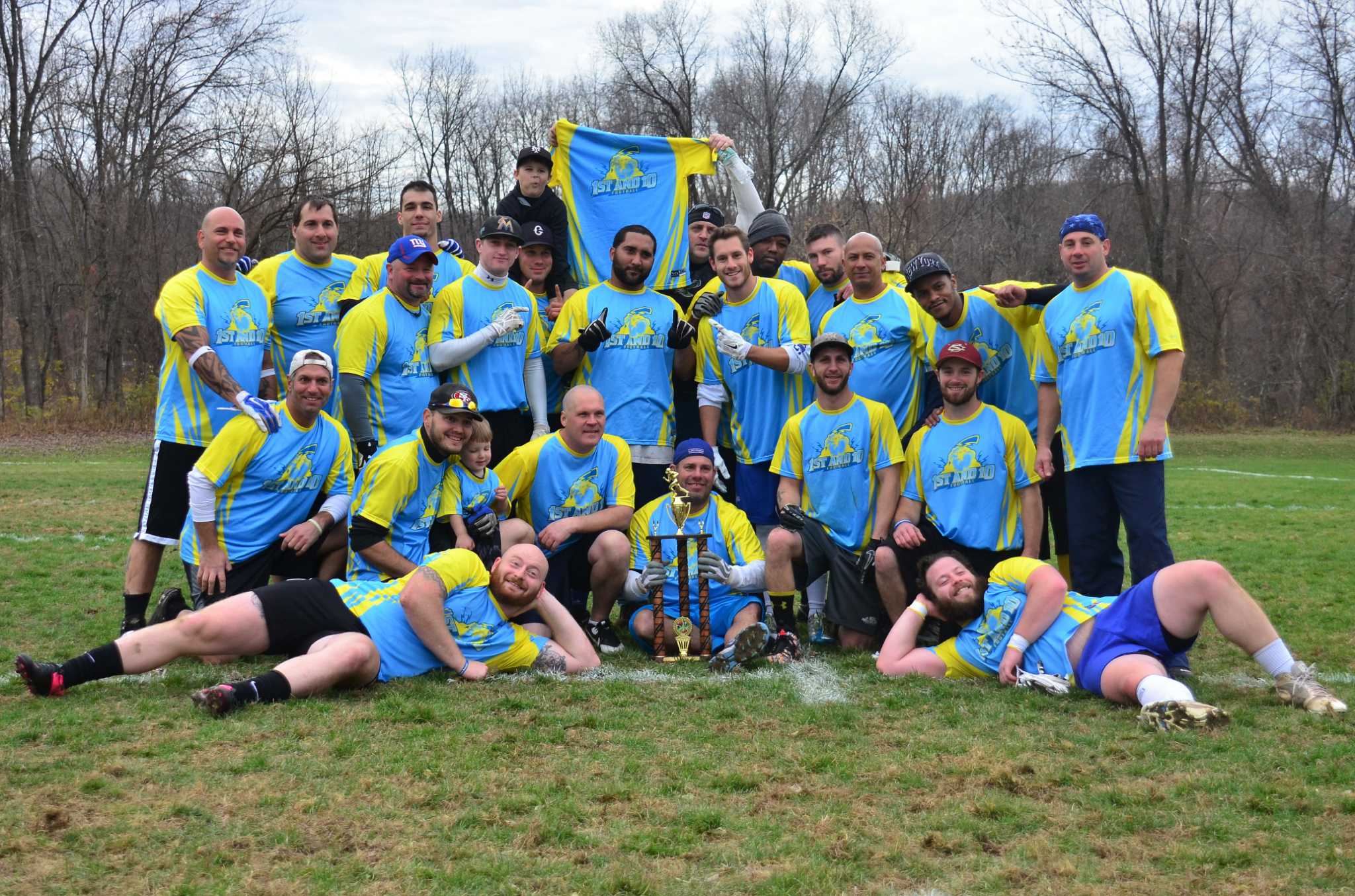 1st & 10/Family Laundry wins adult football title