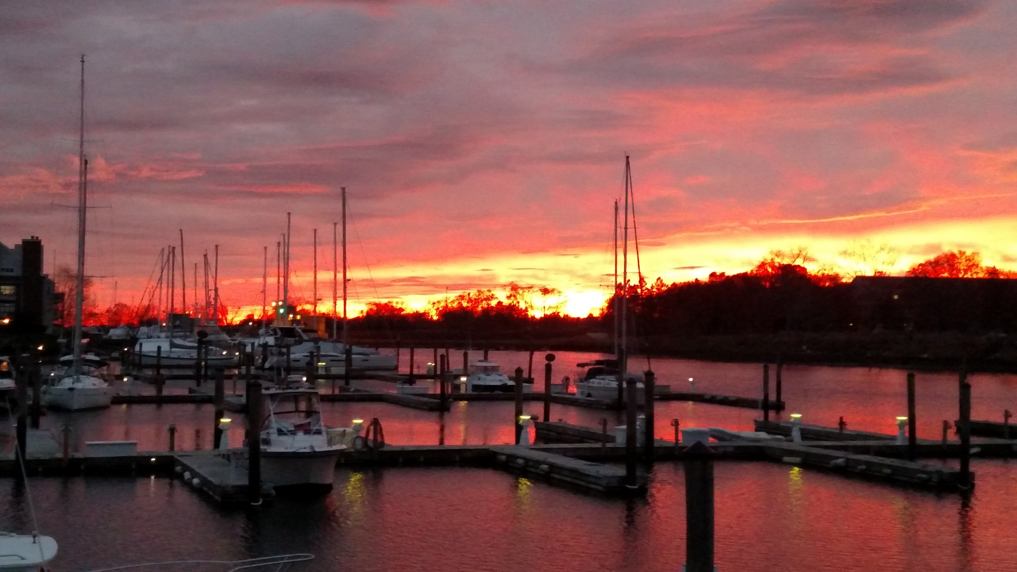 The reason behind that incredible Connecticut sunset