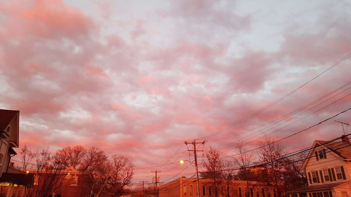 The reason behind that incredible Connecticut sunset