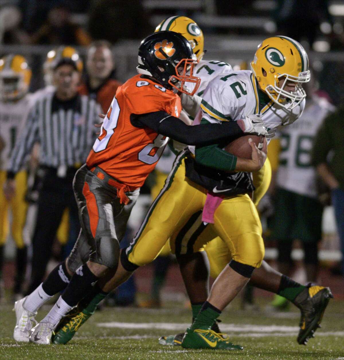 Ridgefield football team enjoying a rapid rebuild