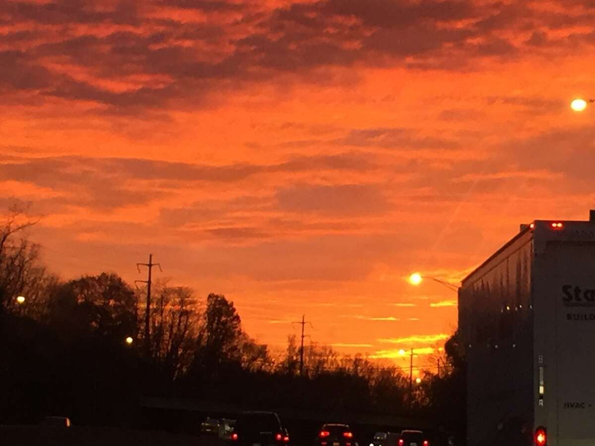 The reason behind that incredible Connecticut sunset