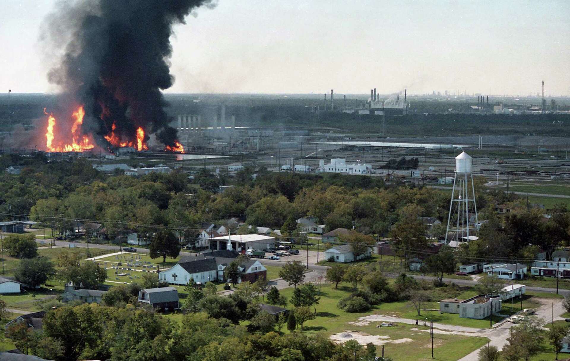 Past fires and explosions that have shaken the Houston area