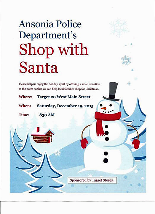 Ansonia PD to host ‘Shop with Santa’