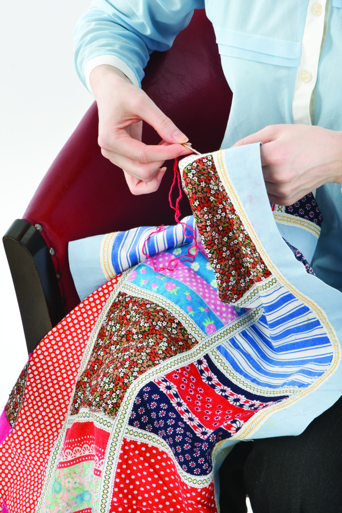 Betsy Bitner: I always pack a seam-ripper