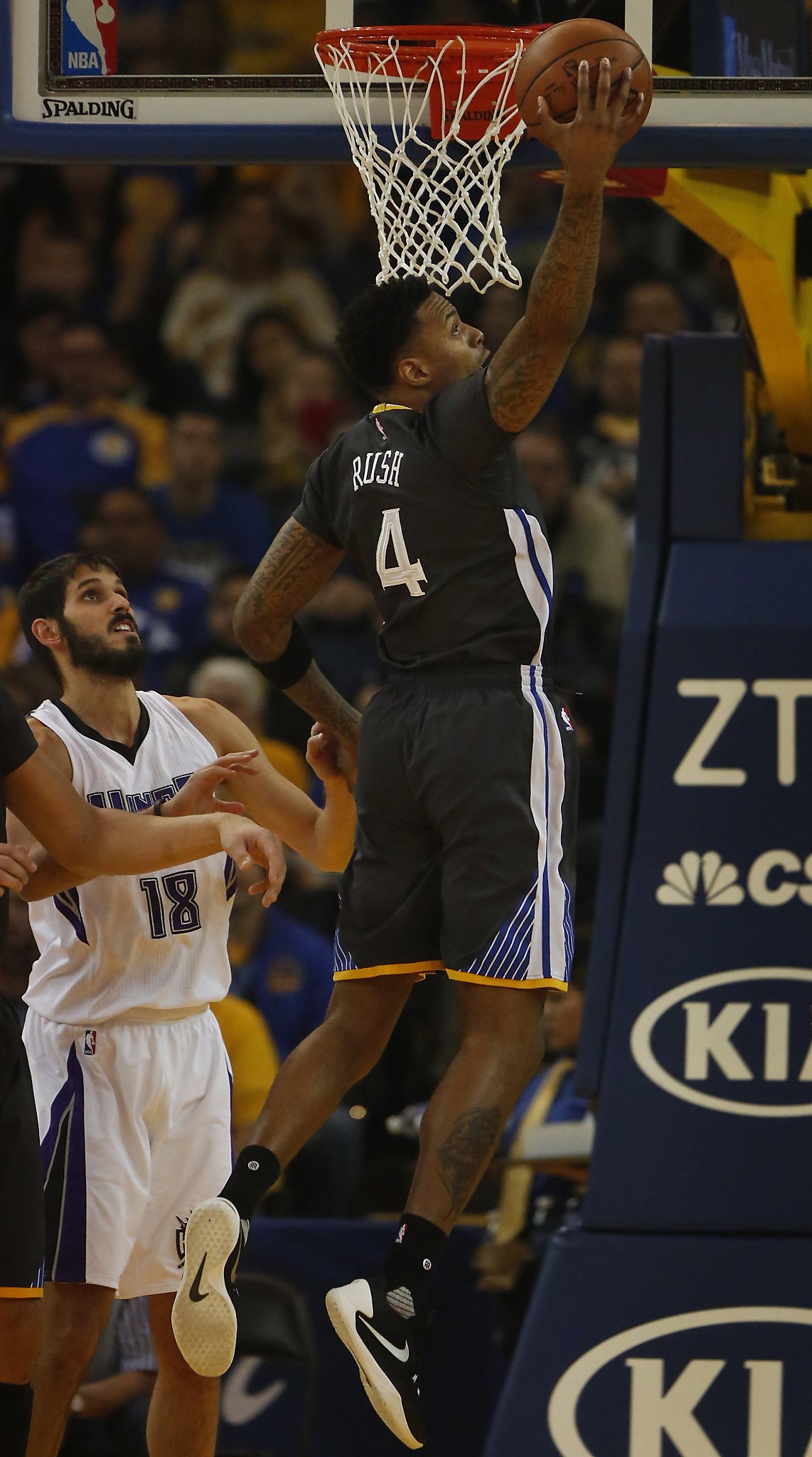 Warriors ride Rush to 18th consecutive victory