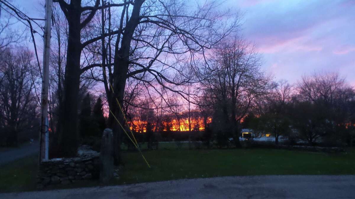 The reason behind that incredible Connecticut sunset