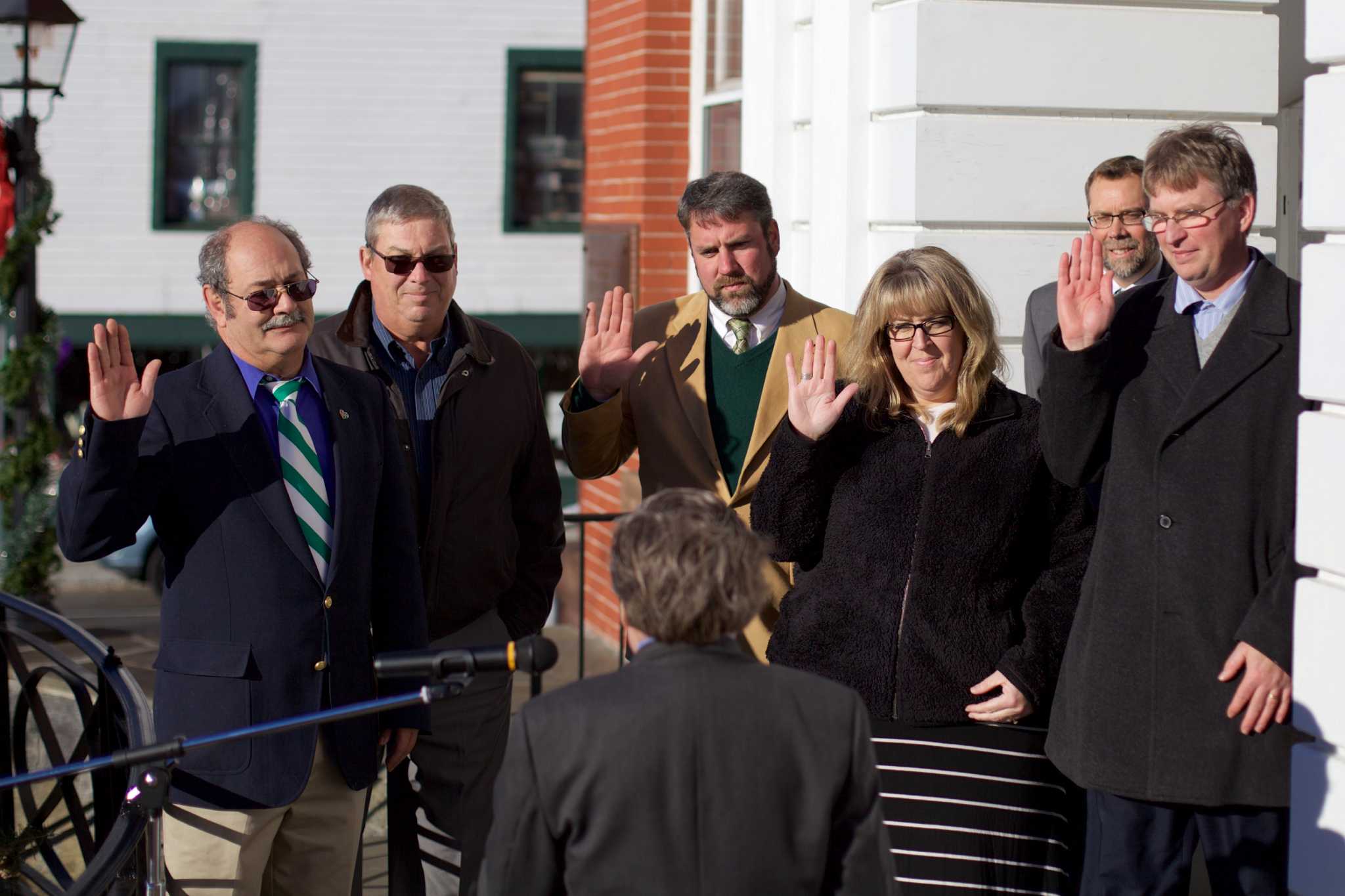 New Milford officials sworn into office