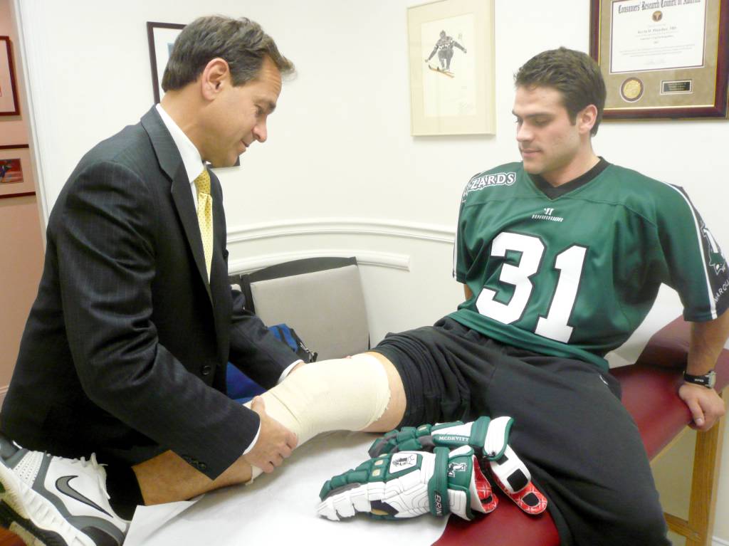 A labor of love -- the role of the team doctor