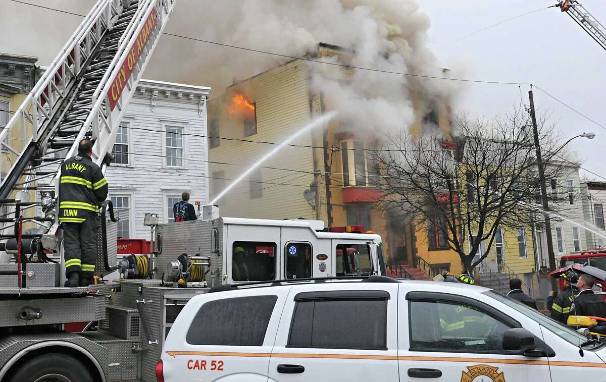 Albany's Park Avenue fire burned for awhile before noticed
