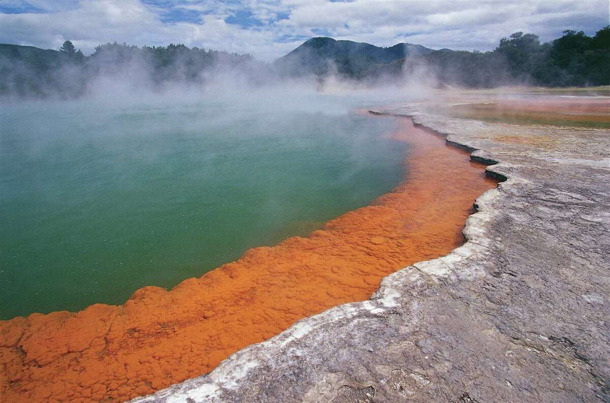 Stunning images of hot springs around the world