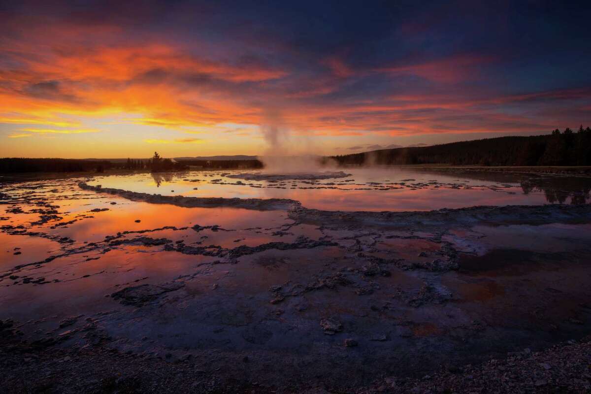 Stunning images of hot springs around the world