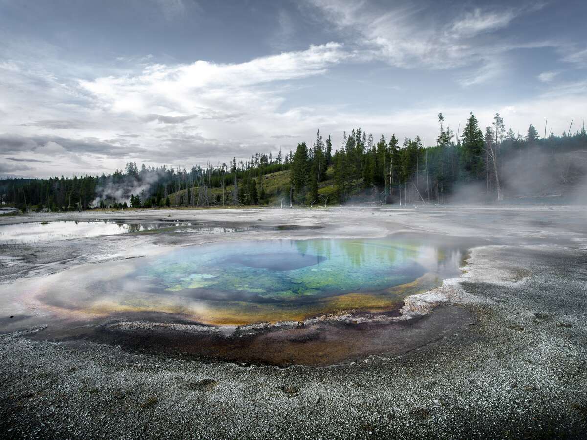 Stunning images of hot springs around the world