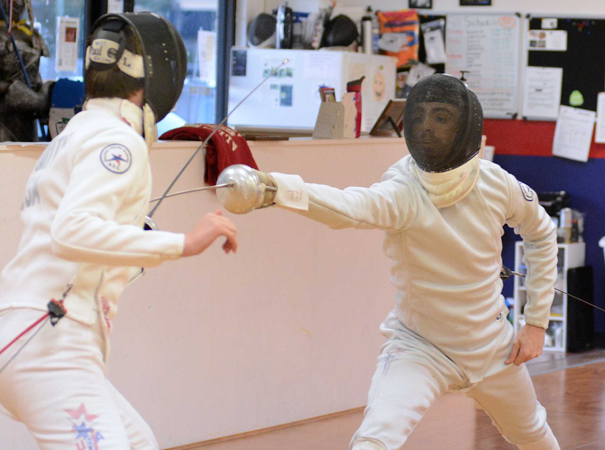 Fencing students lunge toward Olympic goals in The Woodlands