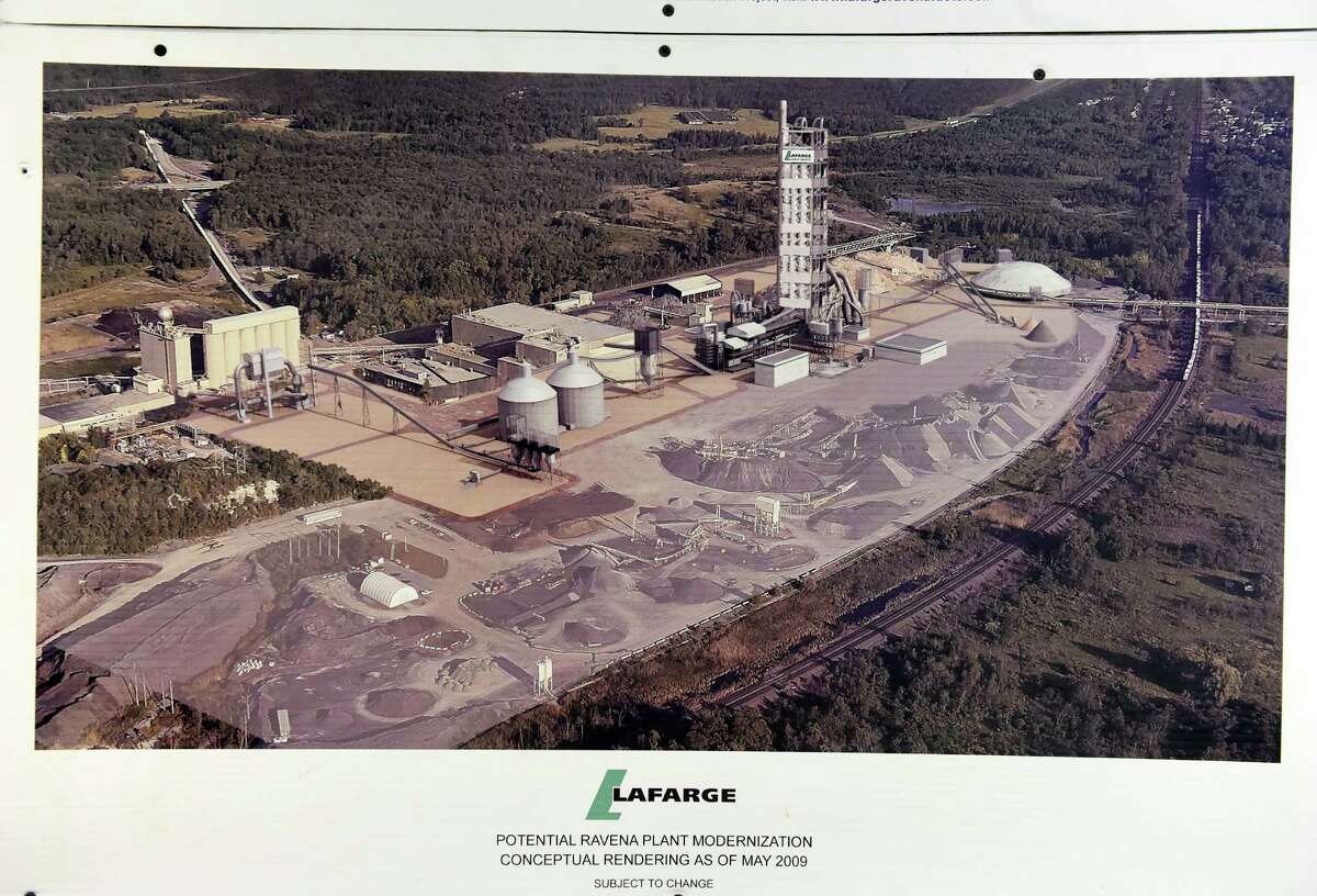 New, less-polluting cement plant rises in Ravena