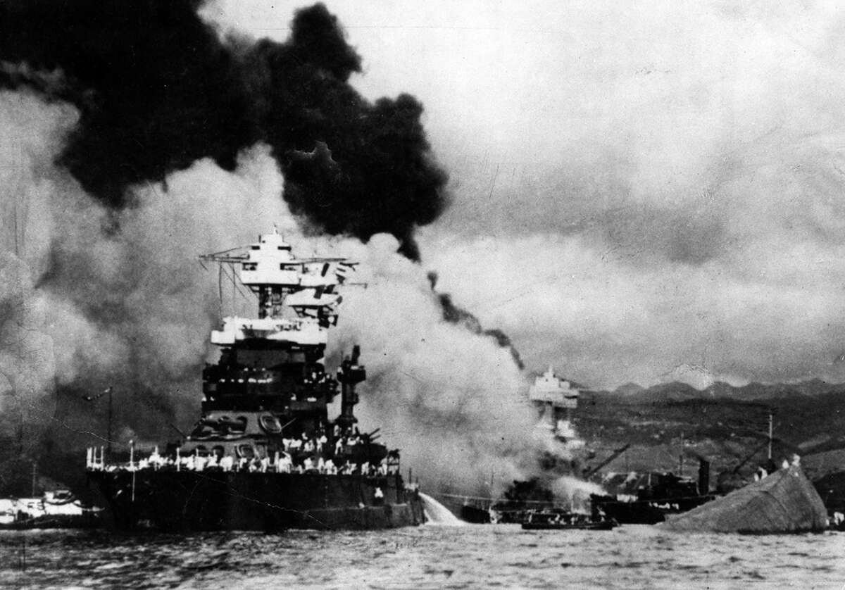 Vivid photos show the devastating 1941 attack on Pearl Harbor