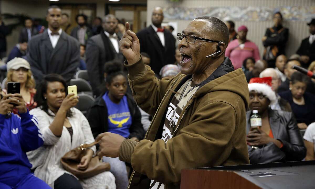 Bayview crowd calls for S.F. police chief to quit over death