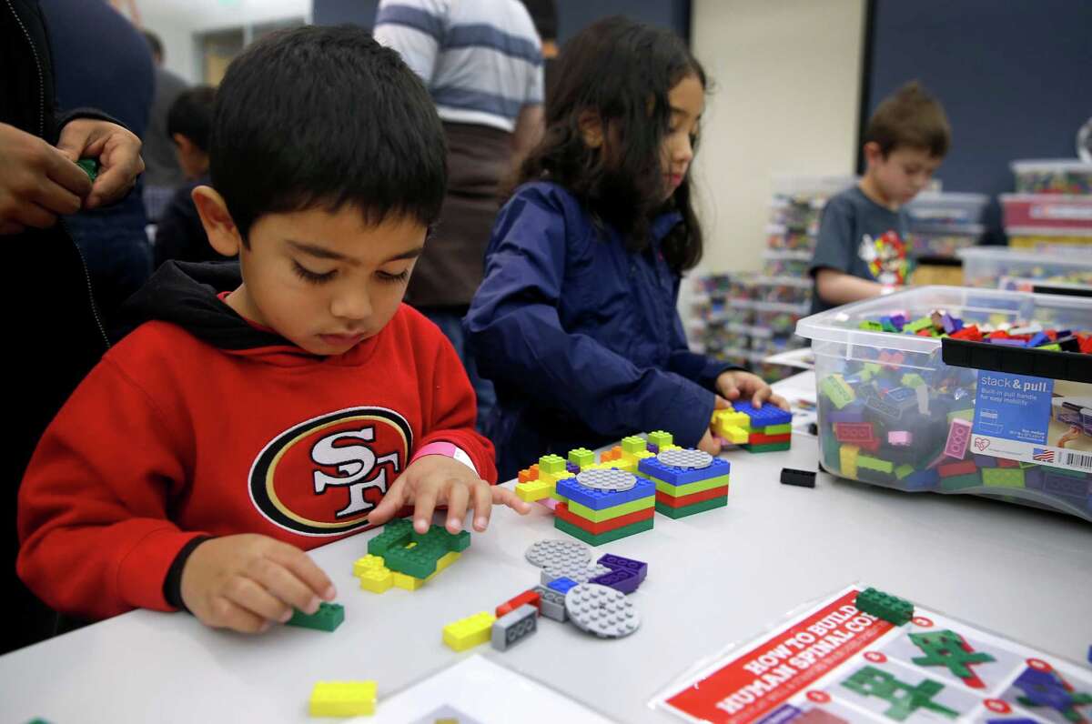 Kids use Legos at Stanford project to learn about tech education