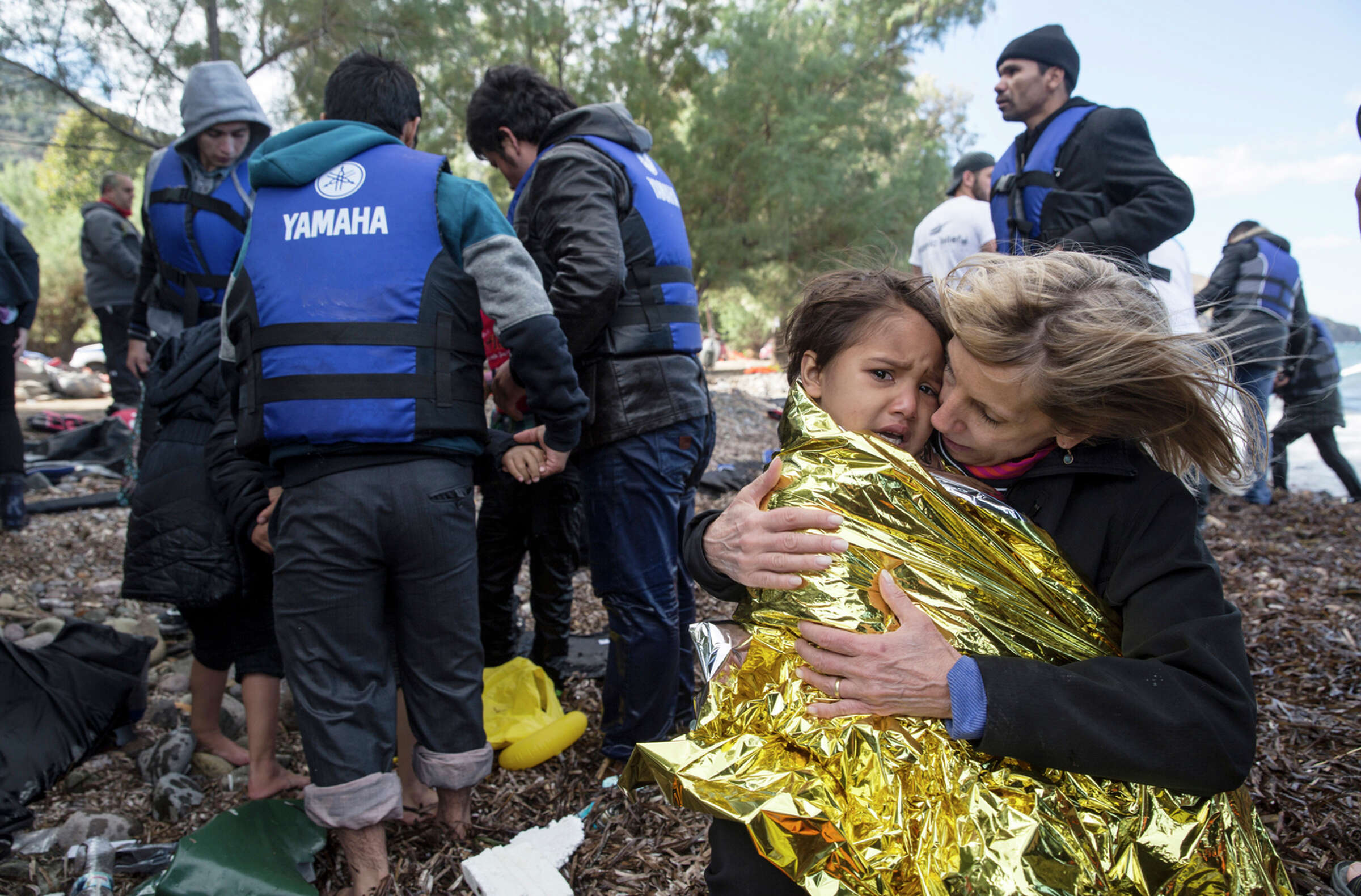 Syrian refugees’ plight wrenches volunteers who save them