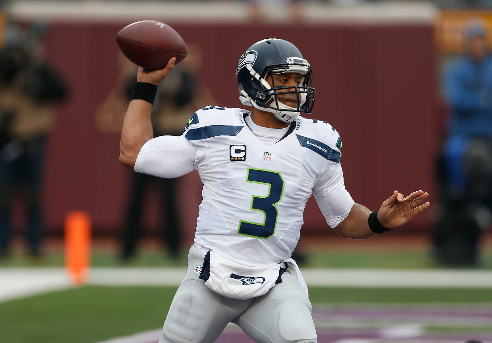 Seattle Seahawks' QB Russell Wilson downplays MVP talk