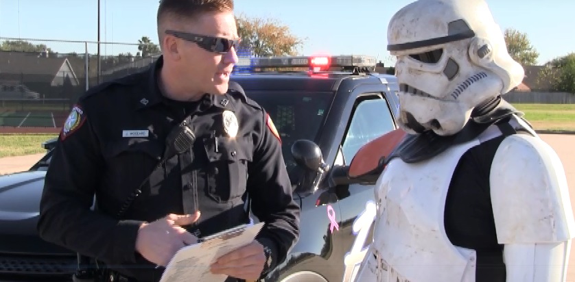 Stafford Police Department releases its own 'Star Wars' parody video