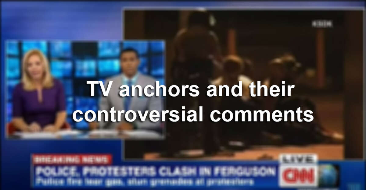 TV anchors and their controversial comments