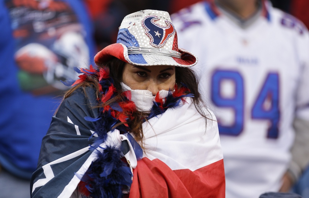 Photos: Texans fans in Buffalo