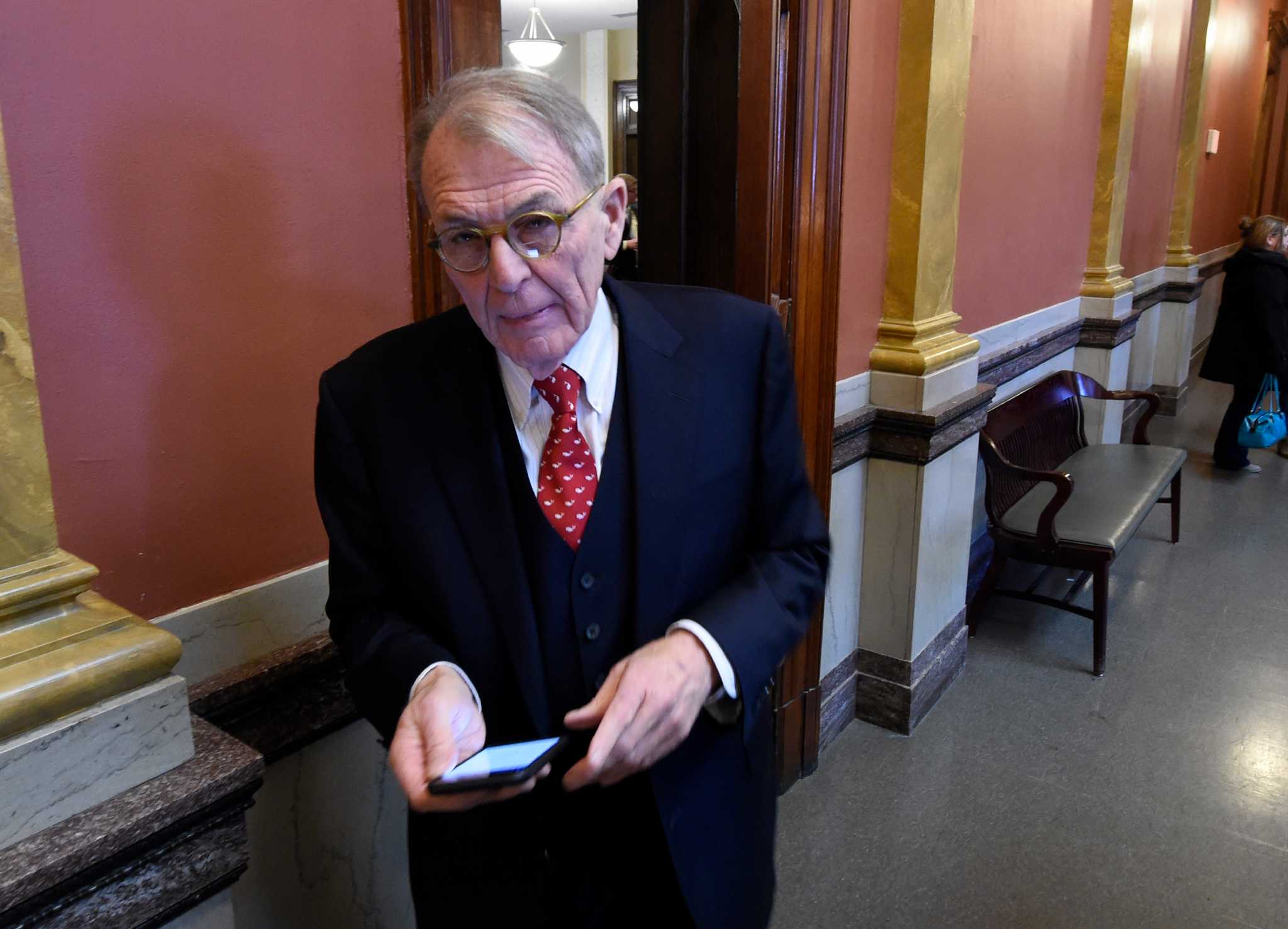 Testy exchanges as lawyer questions lawyer in Troy hearing