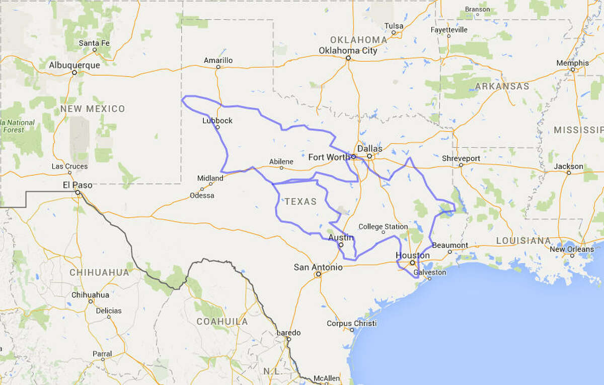 The state is big, y'all. These countries can fit inside Texas